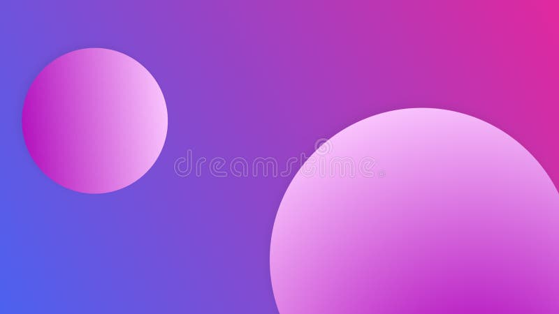 Simple Gradient Background with Spheres Stock Footage - Video of ...