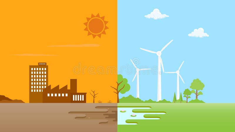 Motion Graph of the Natural Environment Stock Video - Video of ...