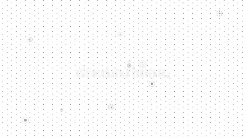 Animated Gray Abstract Point Background. Backdrop with Animation of ...