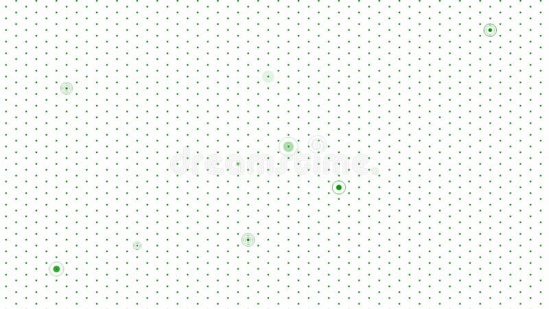 Animated Green Abstract Point Background. Backdrop with Animation of ...