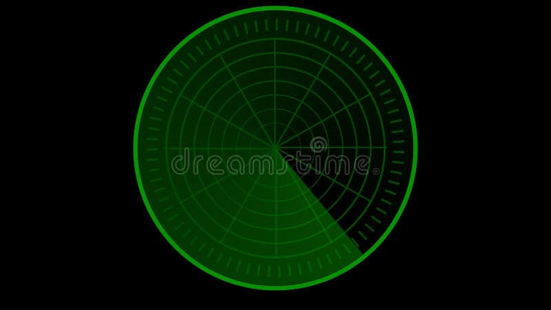 Radar Display Alpha Channel Stock Footage - Video of navigation, blip ...