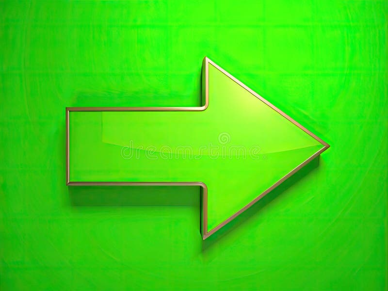 Animated Green Screen Arrows Dynamic Chroma Key Direction Indicators ...