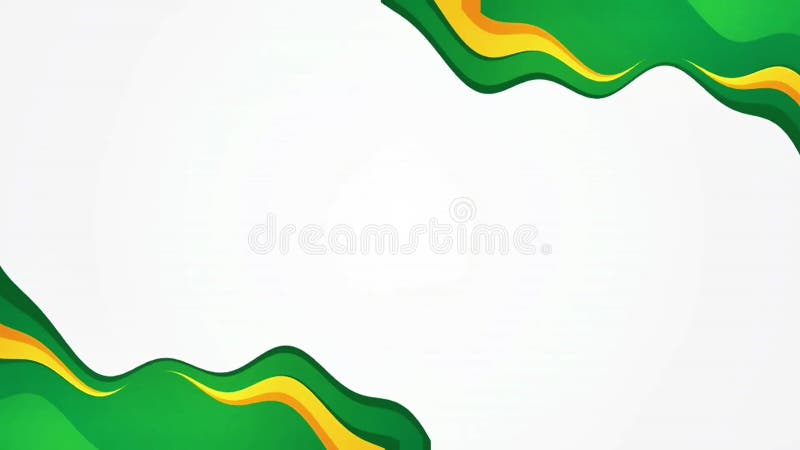 Animated Green Wave Abstract Background Video HD Stock Footage - Video ...