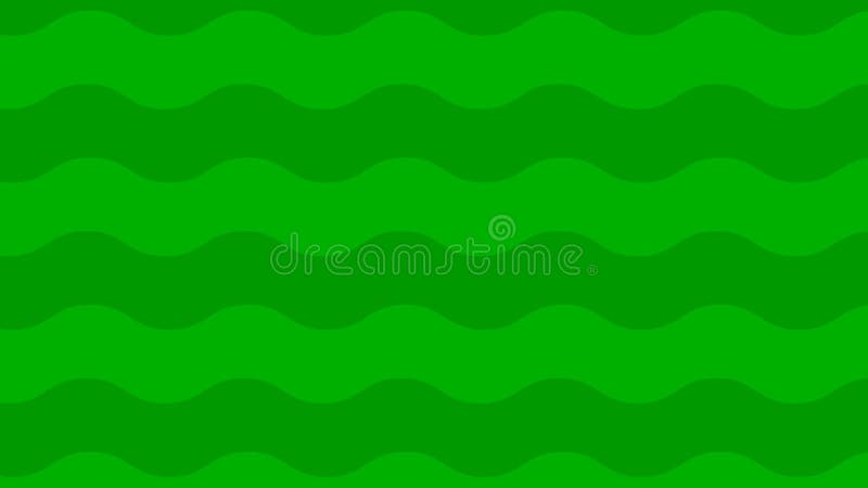 Animated Green Waves Background. Looped Video. Decorative Waves ...