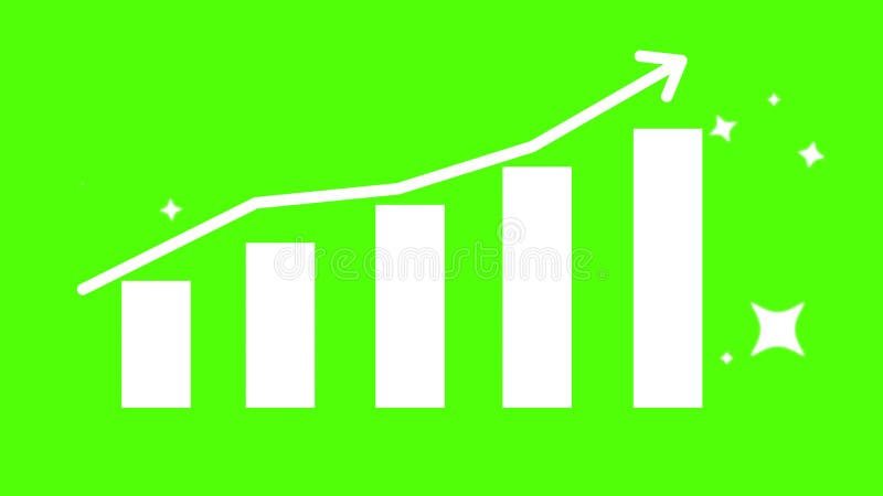 Animated Growth Bar Chart Graph Green Screen Alpha 4k Growth Graph ... Animated Growth Bar Chart Graph Green Screen Alpha 4k Growth Graph ...