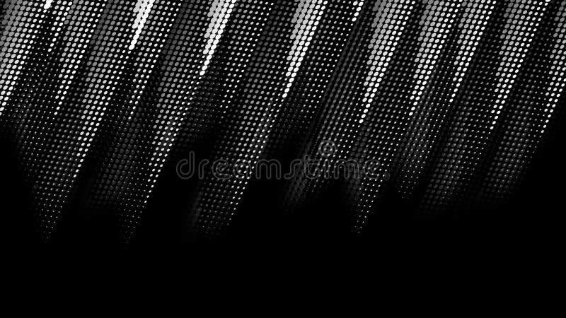 Animated Halftone Dots. White Dots on Alpha. Looped. Stock Video ...