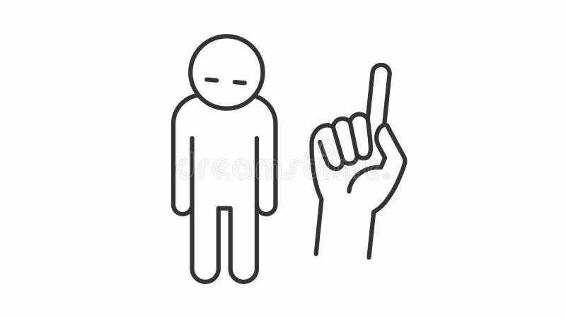 Animated Finger Touch Linear Icon Stock Video - Video of motion, click ... Animated Finger Touch Linear Icon Stock Video - Video of motion, click ...