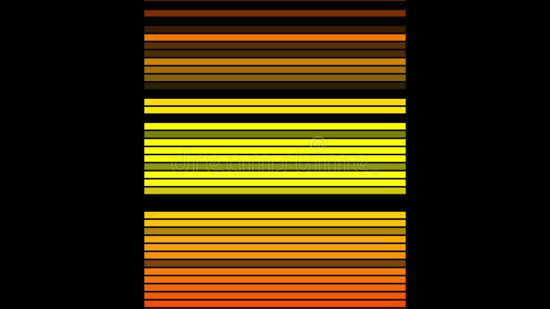 Animated Horizontal Lines Motion Design Pattern Background Seamless