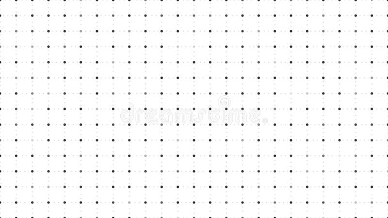 Animated Background Dotted Grid with Twinkling Small Circles. Stock ...