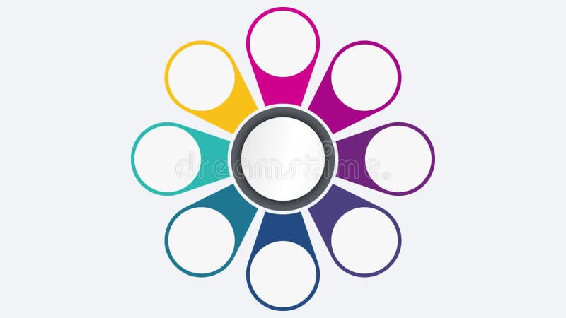 Animated Infographic Design, Motion Graphics 8 Steps, Objects, Elements ...