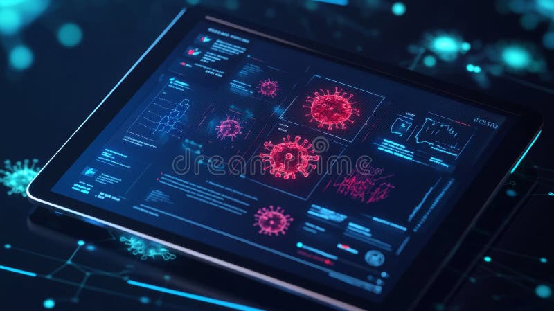 Animated Infographic Displaying Vaccination Statistics and Data Stock ...