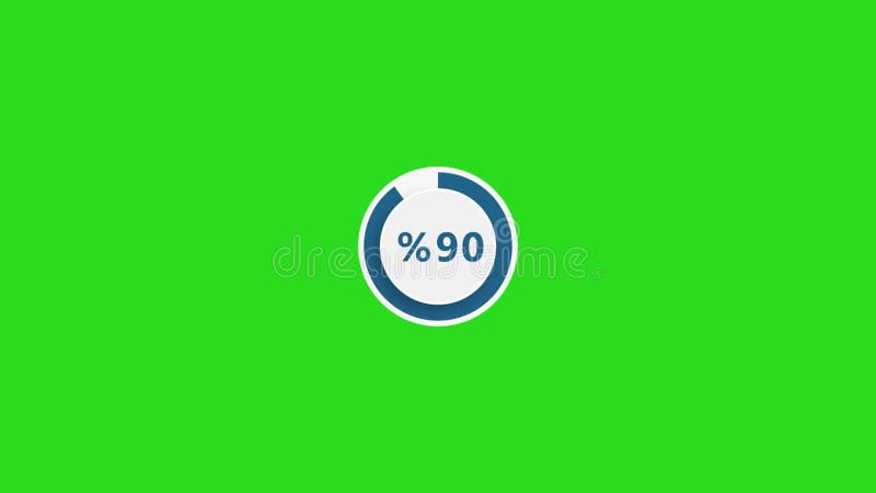 Animated Infographics Elements Green Screen Motion Graphics Load Bar ...