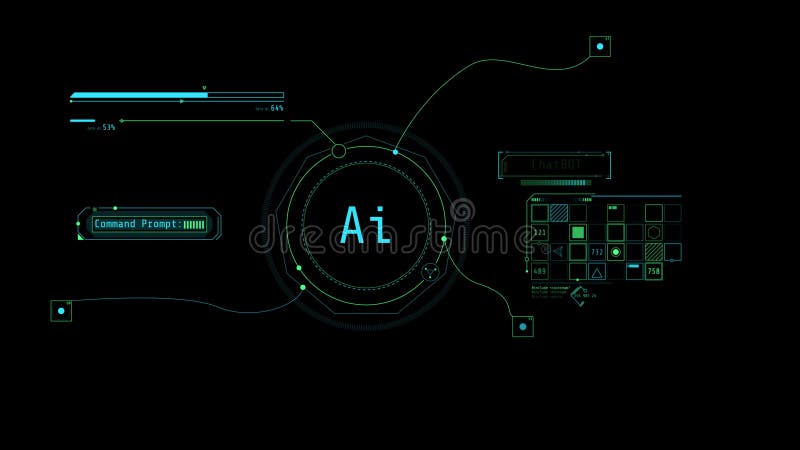 Animated Infographics on the Theme of Data Processing by Generative AI ...