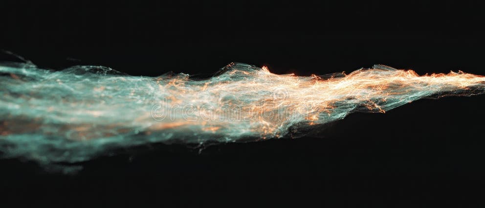 Animated Light Trails Overlay Texture Creates Dynamic Visual Effects ...