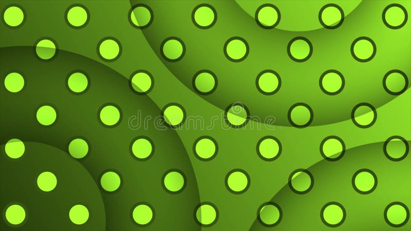 Green 3d Depth Semi Circle Shapes Background, Simple and Elegant ...
