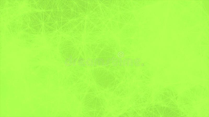 Lime Green Plexus Abstract Digital Connection Moving Dots and Lines ...