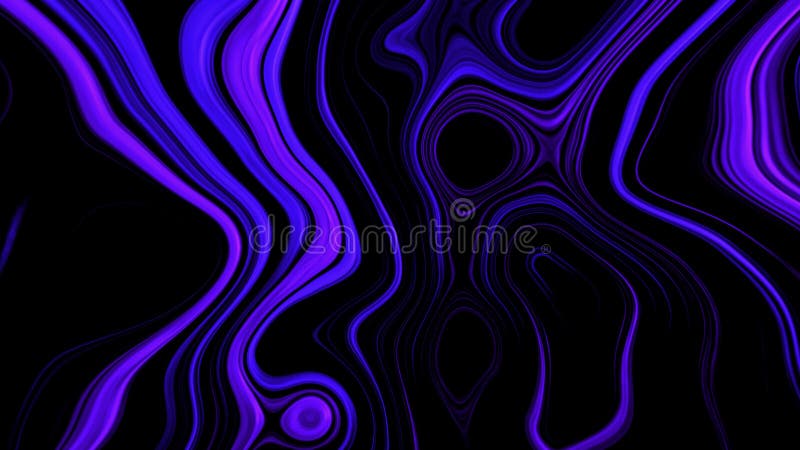 Animated, Liquid, Wavy, Background Pattern Flows and Changes Shape ...