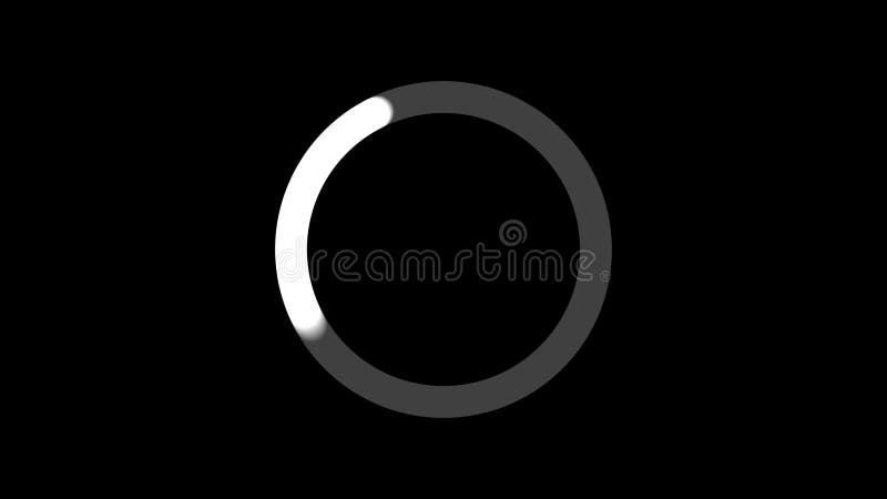 Animated Loading White Line Ui Icon Stock Video - Video of line ...