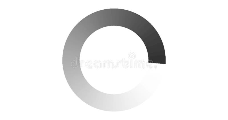 Animated Loading Icon. 4K Resolution Stock Footage - Video of effect ...