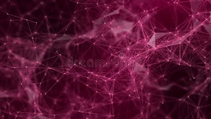 Magenta Red Plexus Abstract Digital Connection Moving Dots and Lines ... Magenta Red Plexus Abstract Digital Connection Moving Dots and Lines ...