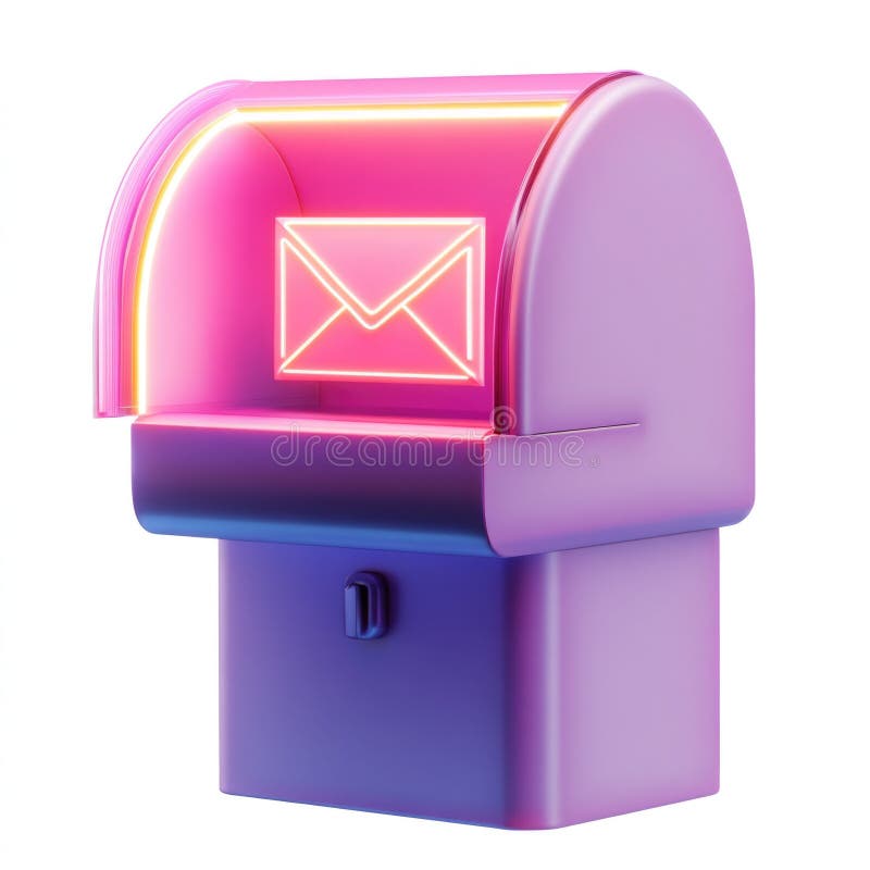 Animatedstyle Mailbox Stock Illustrations – 3 Animatedstyle Mailbox ...