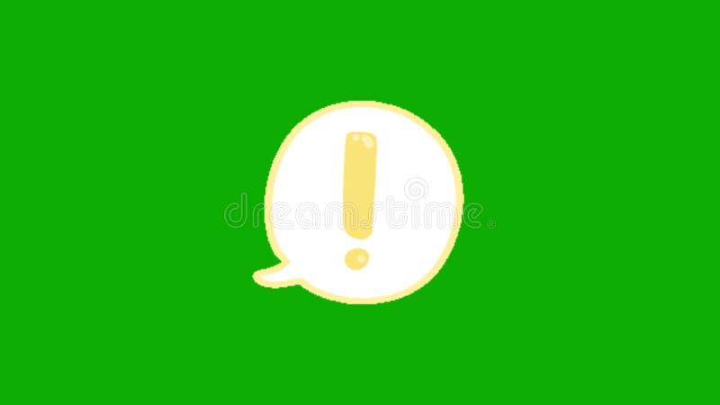 Animated Mark on Green Screen Background Stock Video - Video of chroma ...