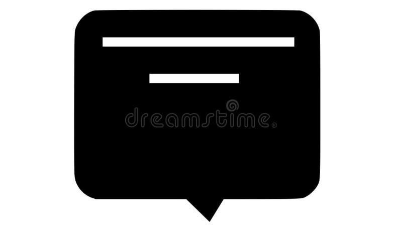 Message Icon for Personal Communication Stock Video - Video of message ...