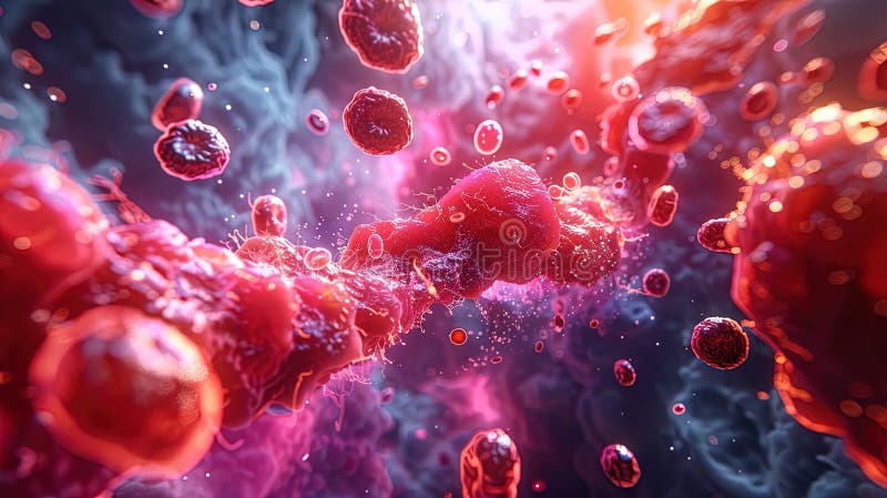 An Animated Model Depicts Cholesterol Molecules Navigating through the ...