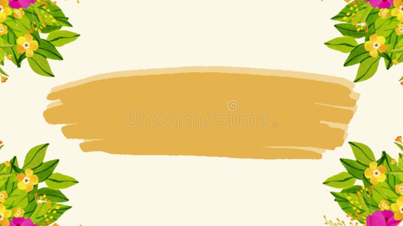 Animated Moving Background Texture of Wedding Invitation with Text ...