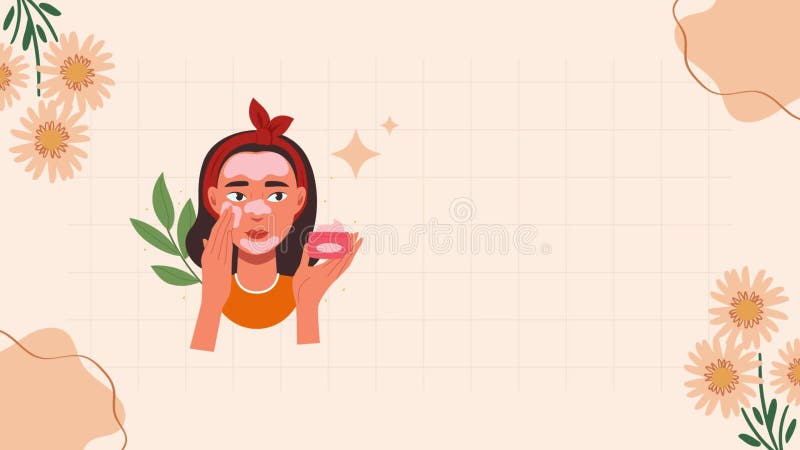 Animated Moving Background Texture of Wedding Invitation with Text ...