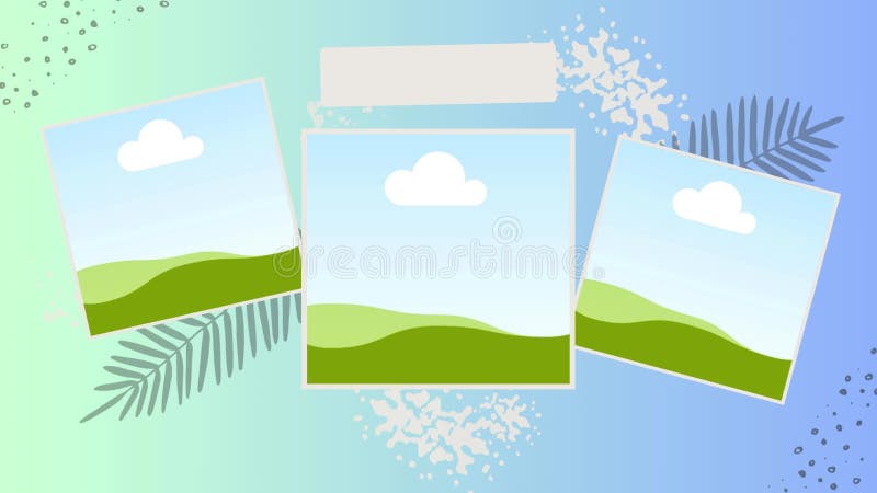Animated Moving Background Texture of Wedding Invitation with Text ...
