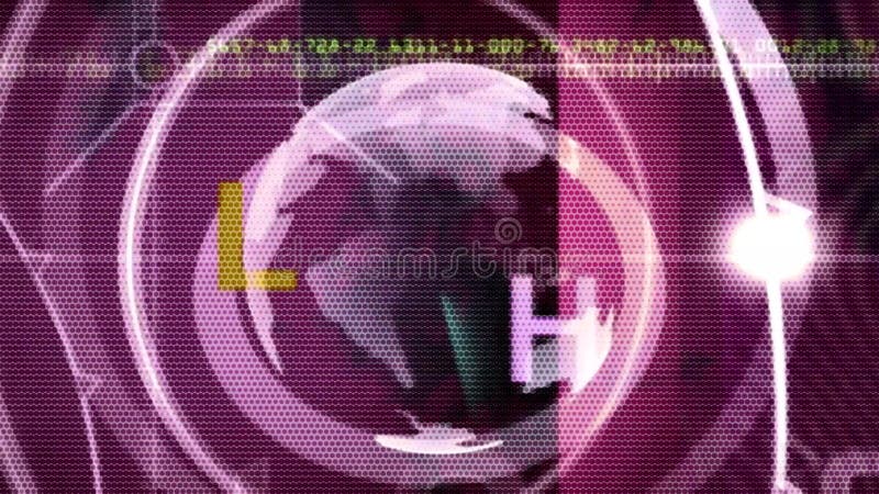 Animated Moving Motion Background Showing Automatic Industrial ...