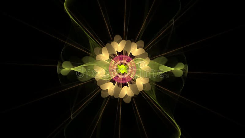 Animated Moving Pictures. Digital Moving Multicolored Figures in Dance ...