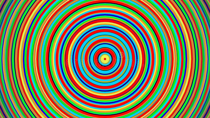 Animated Concentric Circles. Optical Illusion Effect Background Stock ... Animated Concentric Circles. Optical Illusion Effect Background Stock ...