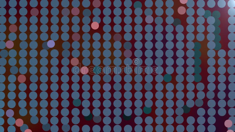 Animated Multicolored Background of Round Particles Stock Video - Video ...