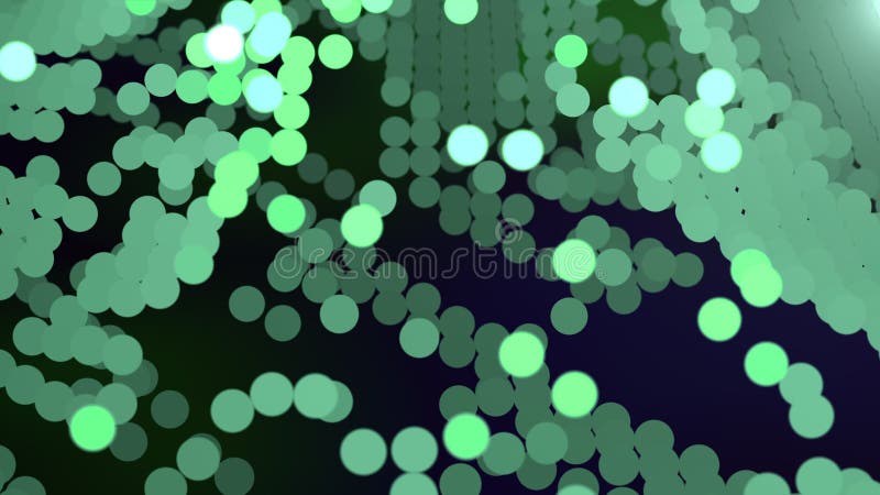Animated Multicolored Background of Round Particles Stock Video - Video ...
