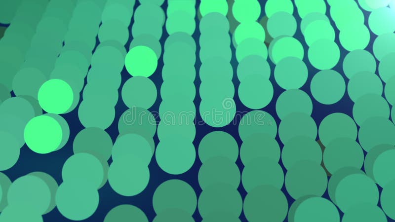 Animated Multicolored Background of Round Particles Stock Footage ...