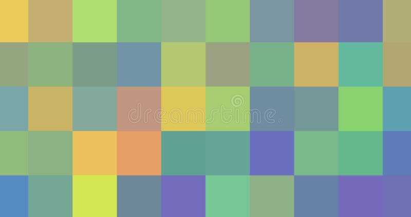 Animated Multicolored Pixel Background. 4K Resolution Abstract Pixel ...