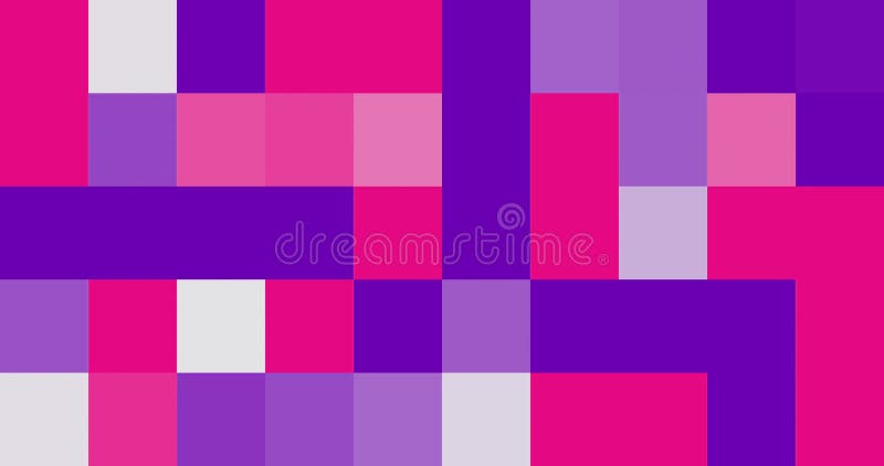 Animated Multicolored Pixel Background. 4K Resolution Abstract Pixel ...