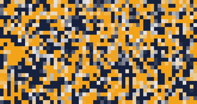 Animated Multicolored Pixel Background. 4K Resolution Abstract Pixel ...