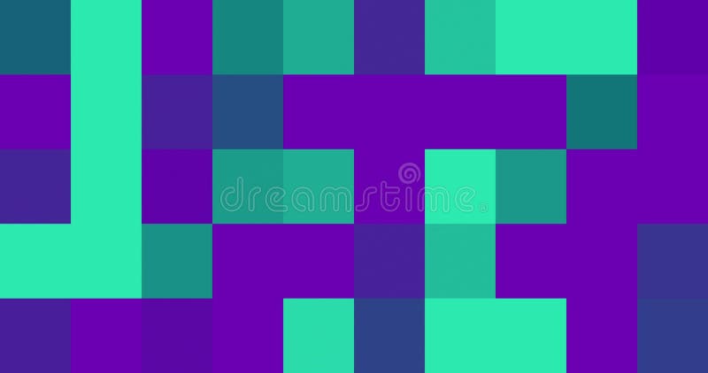 Animated Multicolored Pixel Background. 4K Resolution Abstract Pixel ...