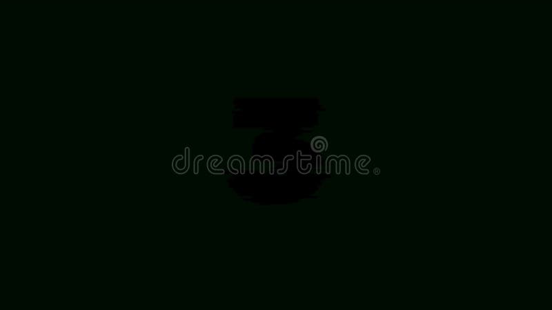 Animated Number Starts with a Background Stock Video - Video of numbers ...