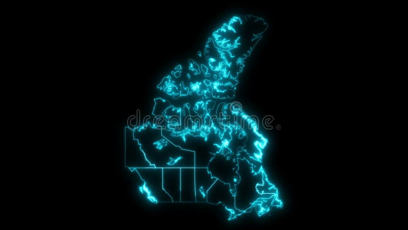 Animated Outline Map of Argentina with Provinces Stock Video - Video of ...