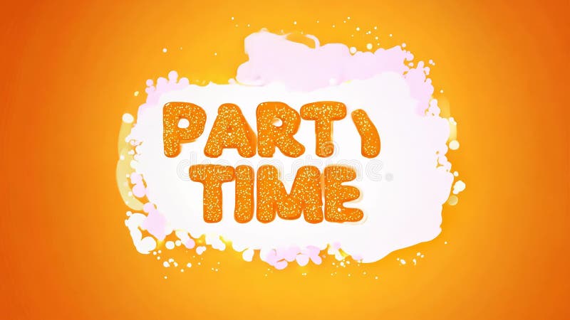 Animated Party Invitation with Colorful Dynamic Explosion Stock Video ...