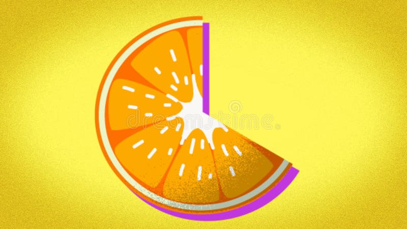 Animated Pattern of an Orange Ideal To Represent the Summer, Summer ...
