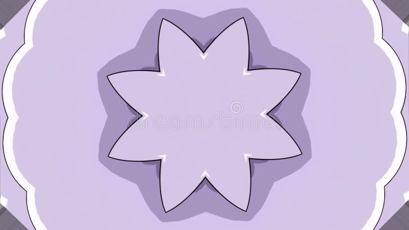 Animated Pattern Style with Floral Layers. Design. Abstract Floral ...