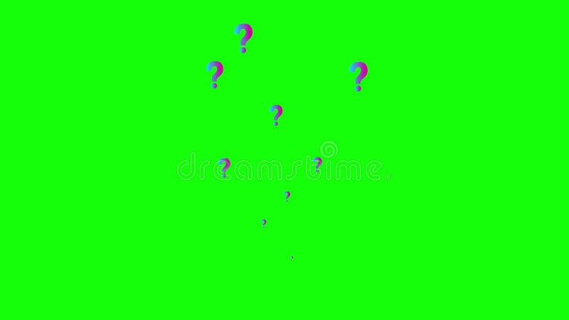 Blue Question Marks Falling Down on Black Alpha Background Stock ... Blue Question Marks Falling Down on Black Alpha Background Stock ...