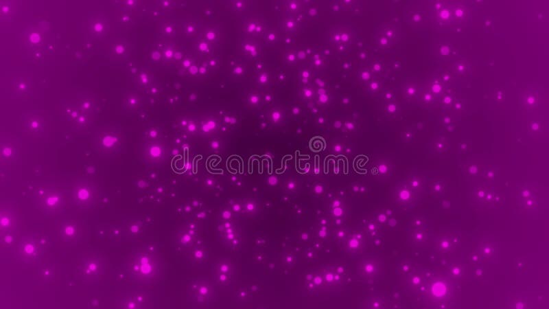 Pink Color Moving Glitter Particles Simple Background Stock Footage ...