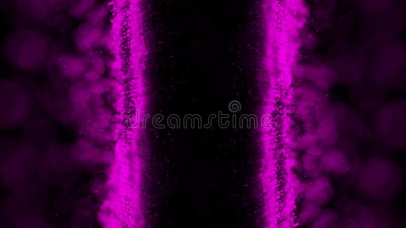 Pink Color Glass Morphism Wiggling Particles Background Stock Video ...
