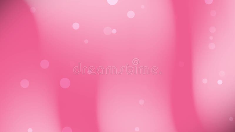 Animated Pink Gradient Background Features Scattered Soft White Circles ...